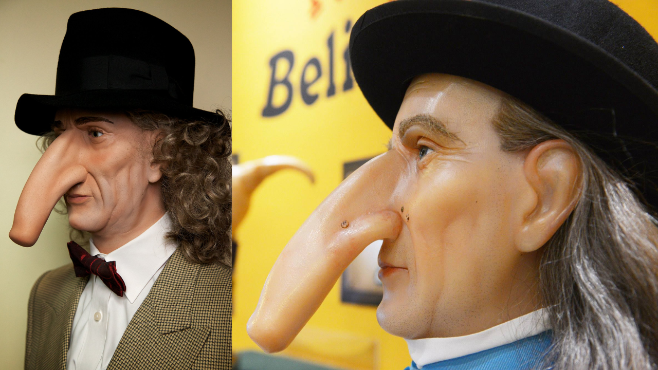 Thomas Wedders had longest nose ever - it measured 7.5 inches | Viral ...