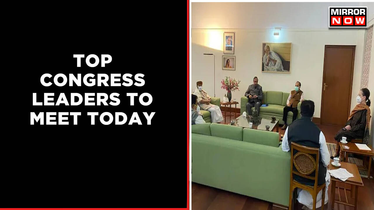 Top Congress Leaders To Meet Today, Ahead Of Parliament Winter Session ...