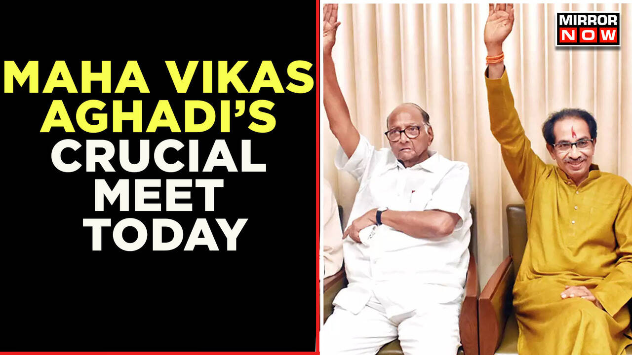 Maha Vikas Aghadi Crucial Meet After Governor's Controversial Statement | Mirror Now | English ...