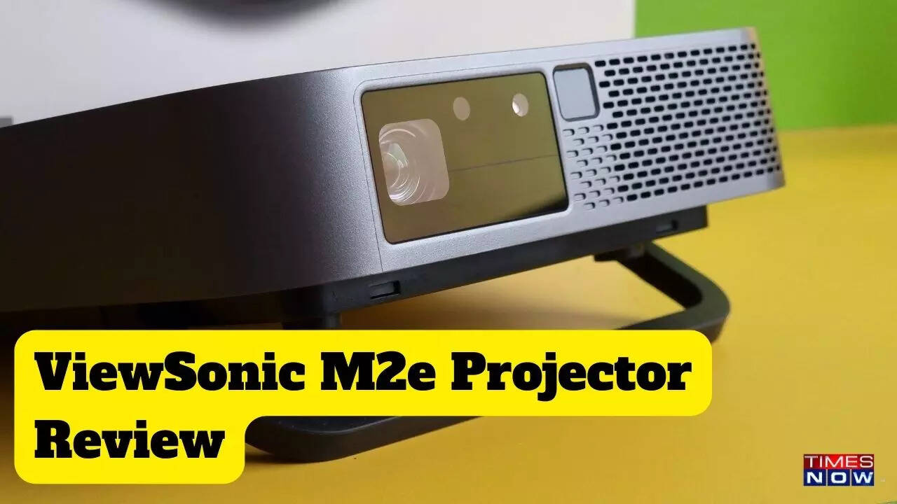 ViewSonic M2e LED Projector Review: 100 Inch screen for the price of a ...
