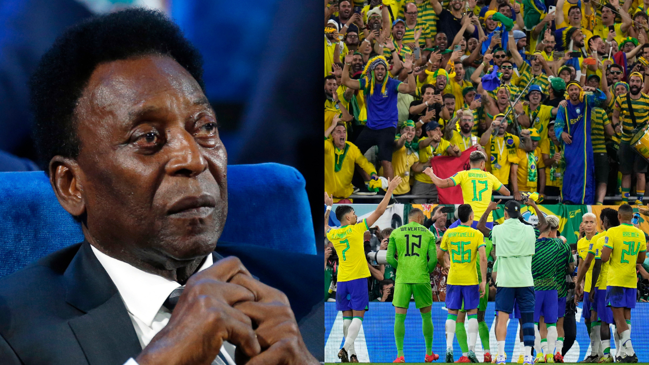 Pele health update: As fans worldwide pray for his health, Pele watches Brazil World Cup match ...