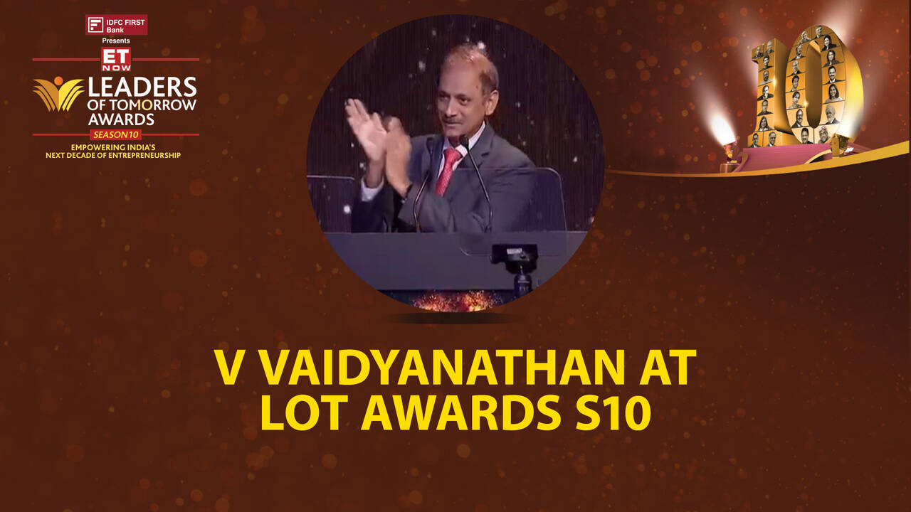 V Vaidyanathan, MD & CEO, IDFC FIRST Bank, Speaks At Leaders Of ...