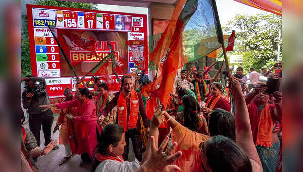 Gujarat election results: List of winners | Elections News, Times Now