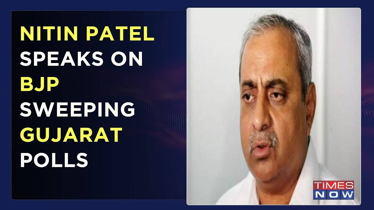 Former Deputy CM Of Gujarat Nitin Patel Speaks On BJP's Massive Sweep In PM Modi's Home State ...