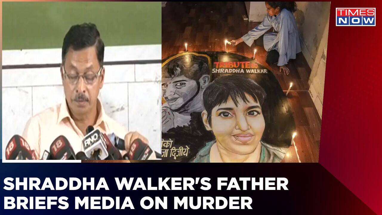 Shraddha Walker's Father Briefs Media On His Daughter's Murder | Aaftab | What Did He Say ...