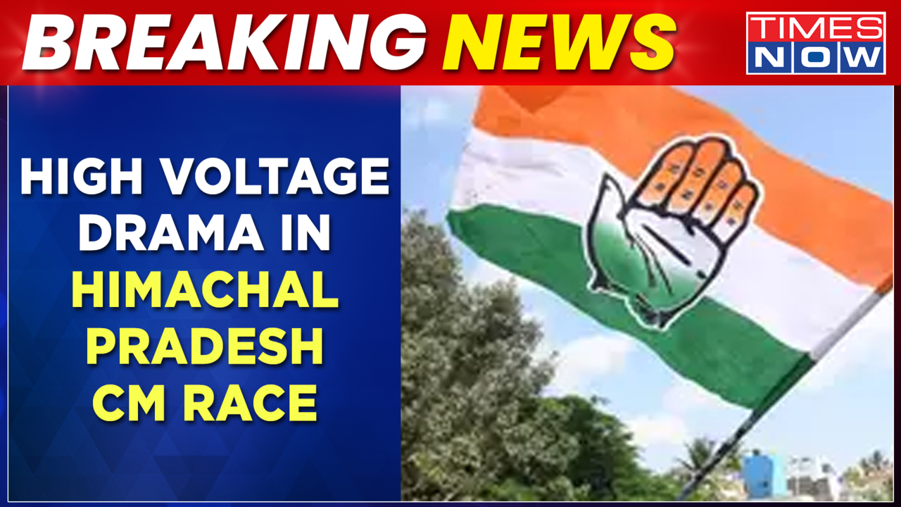 HP CM Race: High Voltage Drama In Himachal Pradesh; Team Pratibha Singh ...