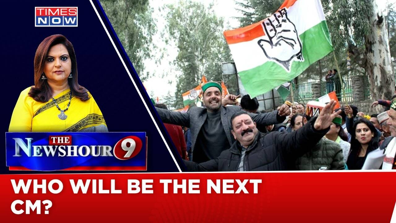 Cong Himachal Pradesh Conundrum | Who Will Be The Next CM Of Himachal ...