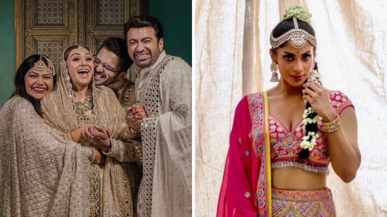 Hansika Motwani is all smiles with hubby Sohael and family at Sufi ...