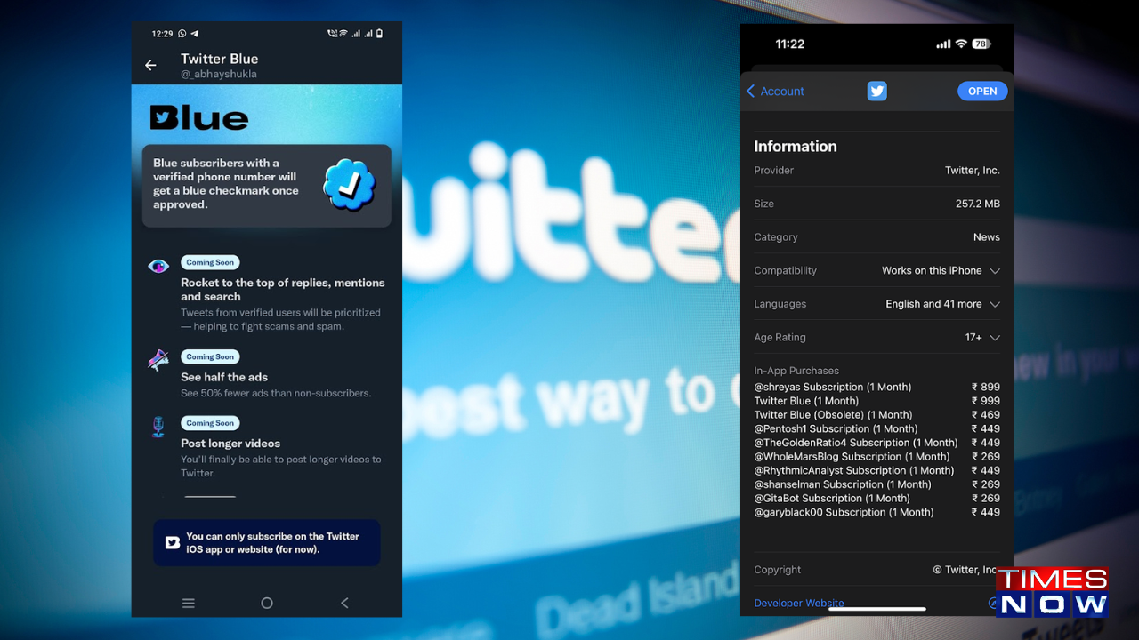 Twitter Blue: Twitter Blue officially launched with golden ticks and blue ticks, users report ...