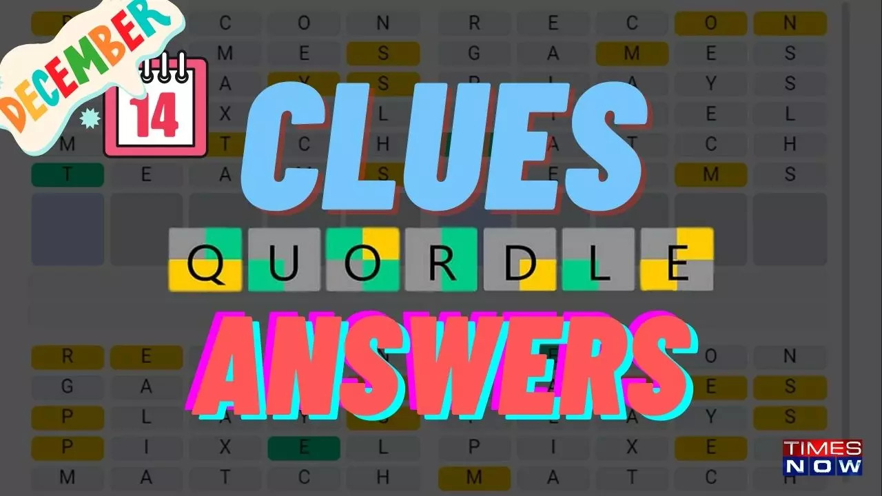 Qourdle 324: Quordle hints, clues, and answers for Dec 14; WordGame ...