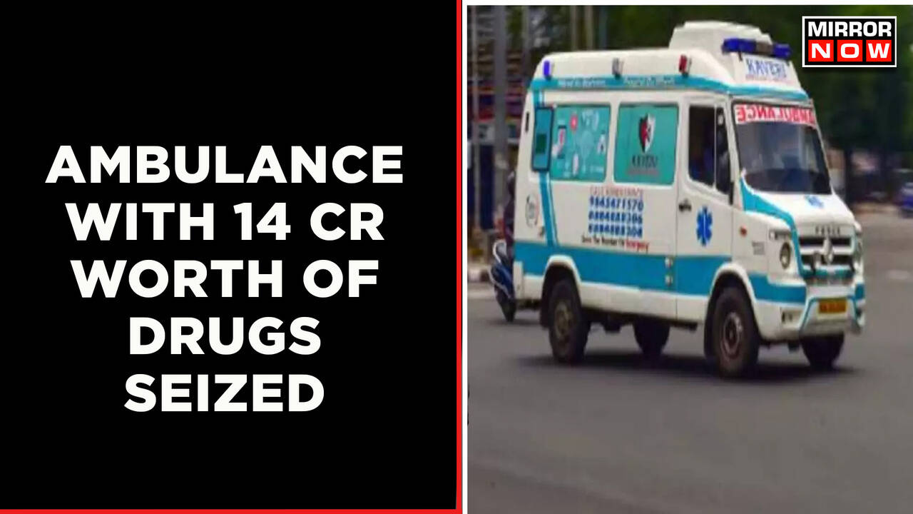 Ambulance Carrying 14 Crores Worth Of Drugs Seized In Guwahati