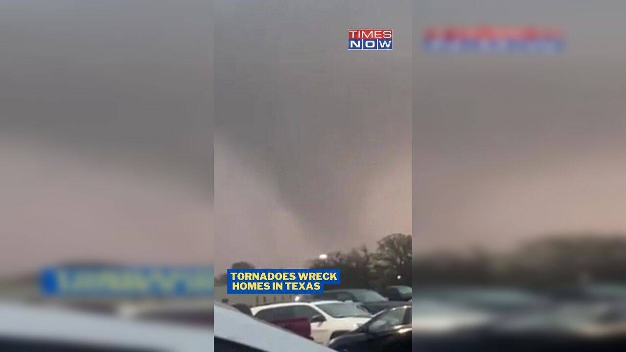 Video Captures Tornado In Fort Worth Area Of Texas Times Now