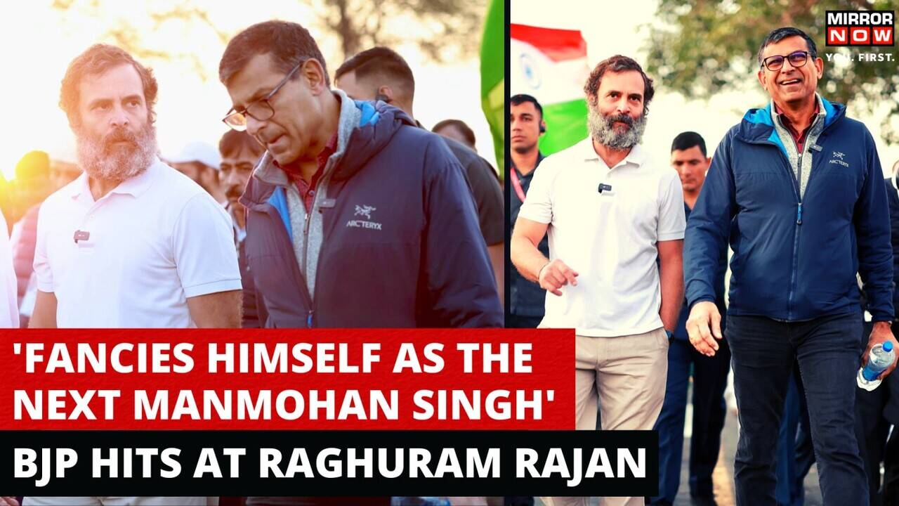 Raghuram Rajan At 'Bharat Jodo Yatra', Amit Malviya Takes A Dig ...