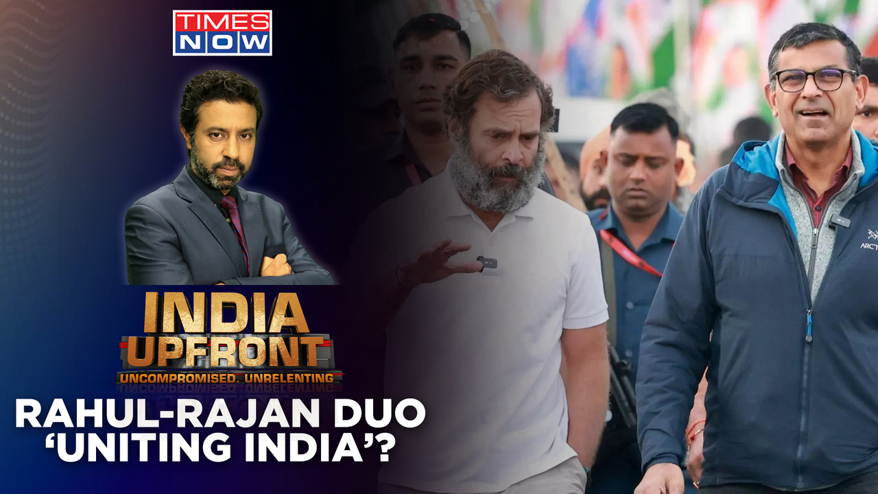 Raghuram Rajan Joins Bharat Jodo Yatra | Rajan’s ‘Rajniti’ Carrier In The Making? | India ...