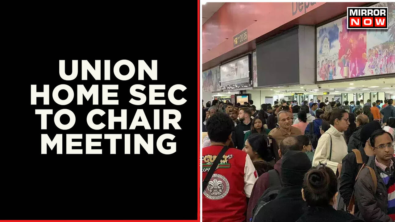 Union Home Secretary To Chair A Meeting On Security Concerns Linked To ...