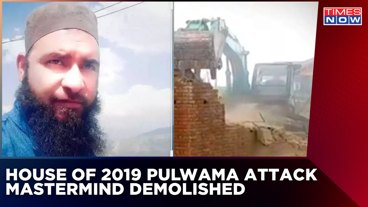 Pulwama Mastermind & Jaish-e-Mohammed's Commander House Demolishes In ...