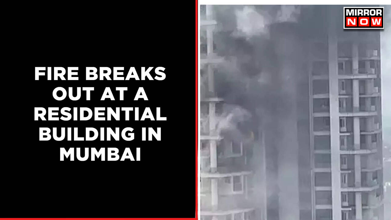 Fire Breaks Out At A Residential Building In Lower Parel, Fireman ...