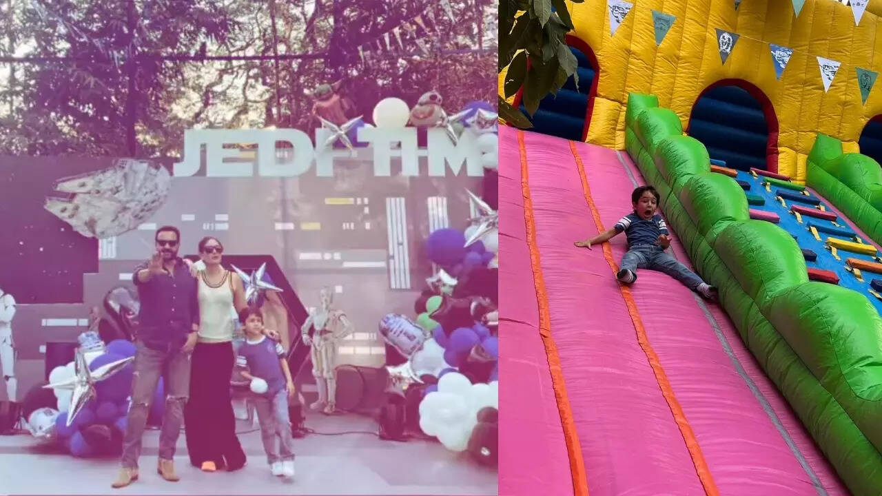 'Jedi Tim': Kareena Kapoor, Saif Ali Khan host Star Wars-themed pre ...