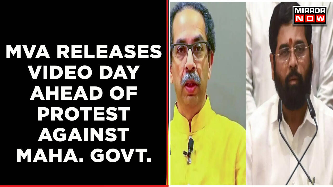MVA Releases Video Day Ahead Of Protest March Against Maharashtra ...