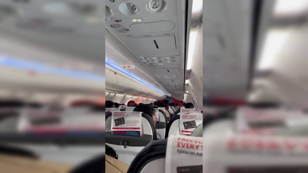 Viral video: SpiceJet pilot’s poetic PA announcement in Hindi leaves ...