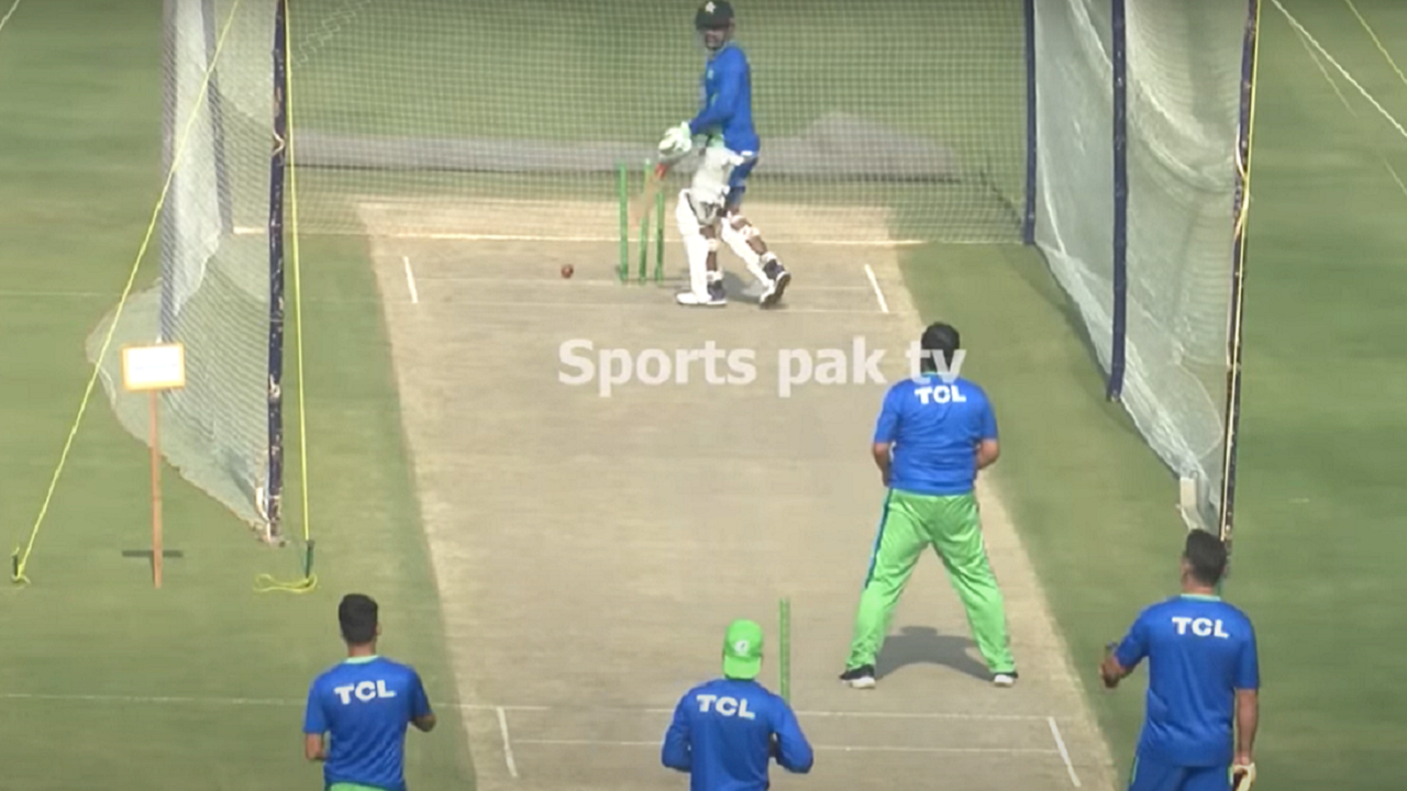 Watch Babar Azams Stunned Reaction After Pak Head Coach Saqlain