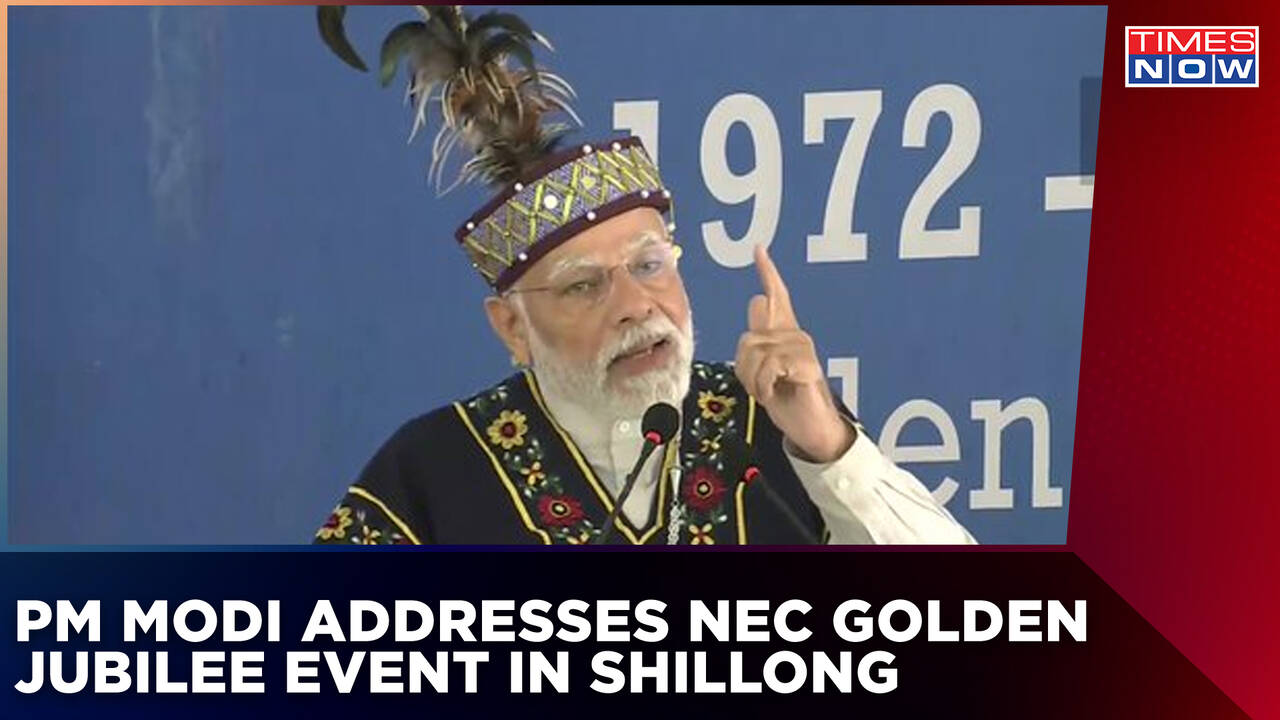 PM Modi Addresses Golden Jubilee Celebration Of North-Eastern Council ...