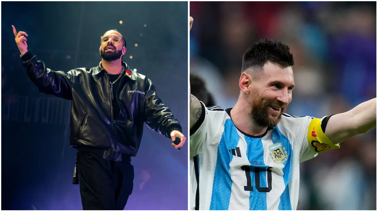 Drake curse for Lionel Messi's Argentina? Rapper bets whopping Rs 8,27 ...