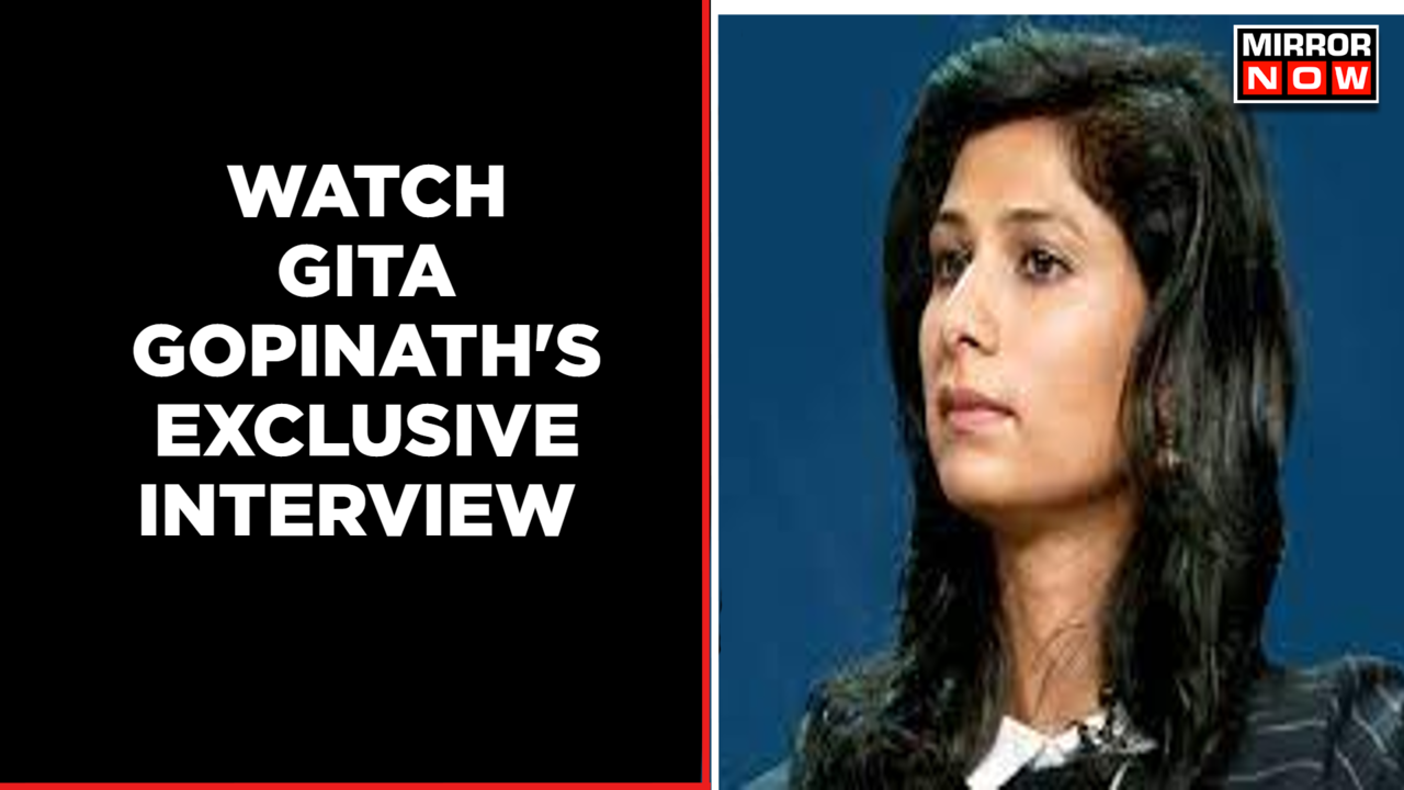 Watch the Exclusive Interview Of Gita Gopinath IMF First Deputy MD | Mirror Now | Society News ...