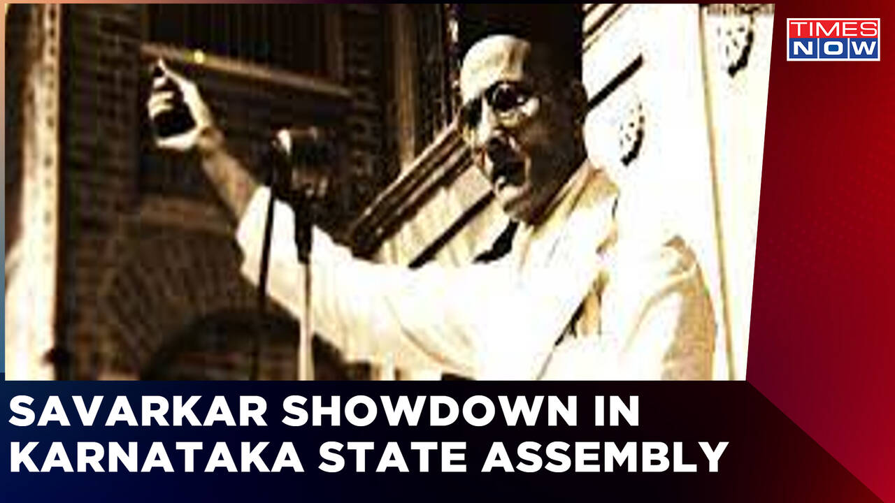 Massive Political Slugfest Erupts Over Veer Savarkar's Portrait In Karnataka State Assembly ...