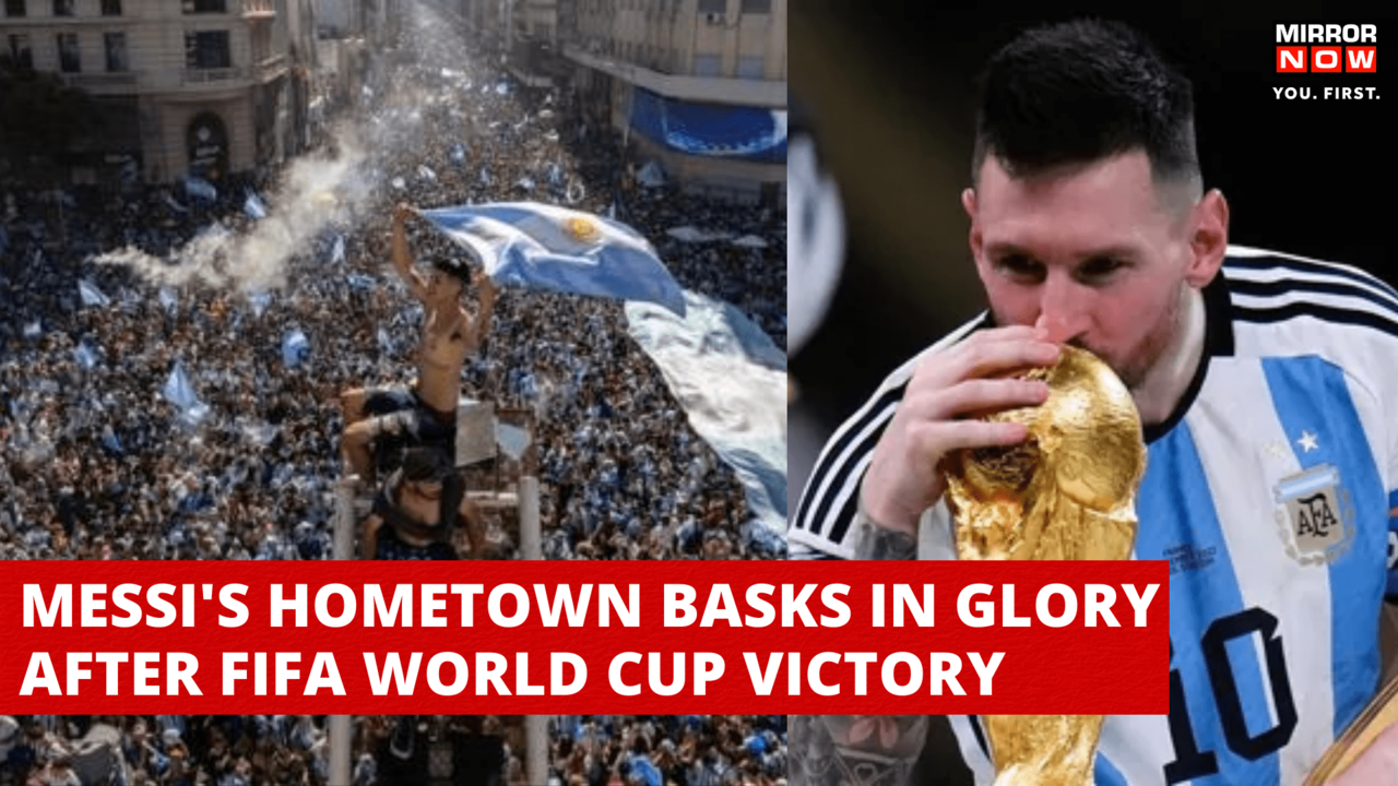 Thousands Took To Streets To Celebrate In Messi's Hometown After ...