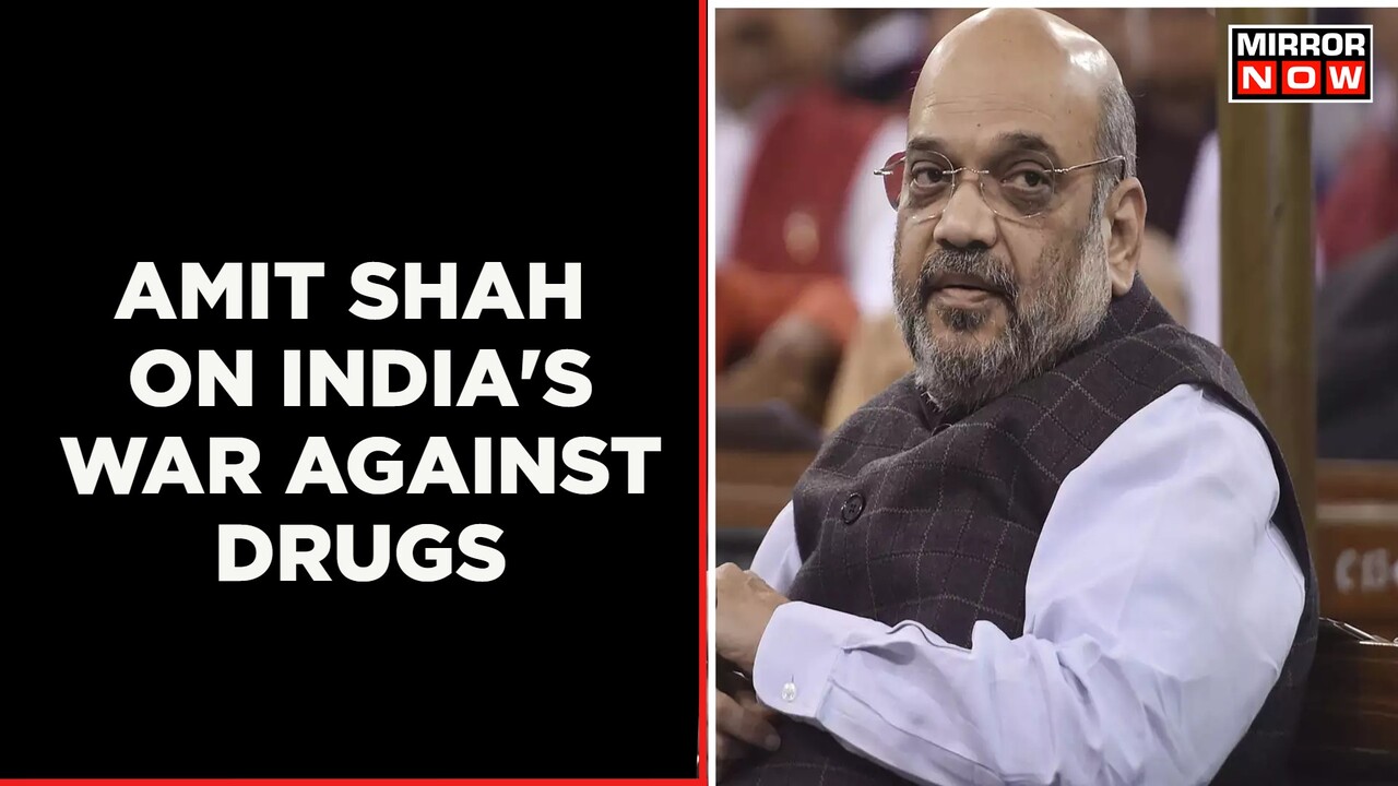 Home Minister Amit Shah Speaks On India's Campaign Against Drug Menace ...