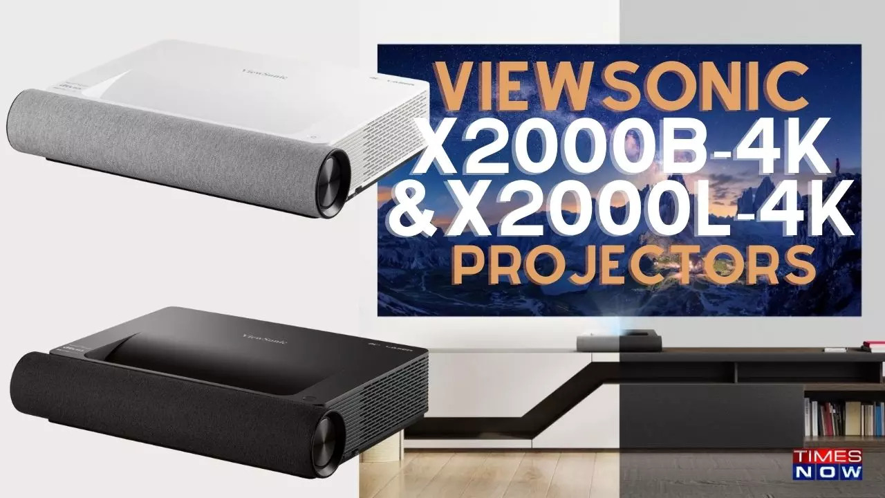 Bring the Theater Experience Home with ViewSonic's X2000L/B-4K Laser ...