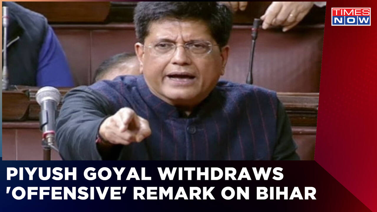 Union Railway Minister Piyush Goyal Withdraws 'Demeaning' Remark On ...