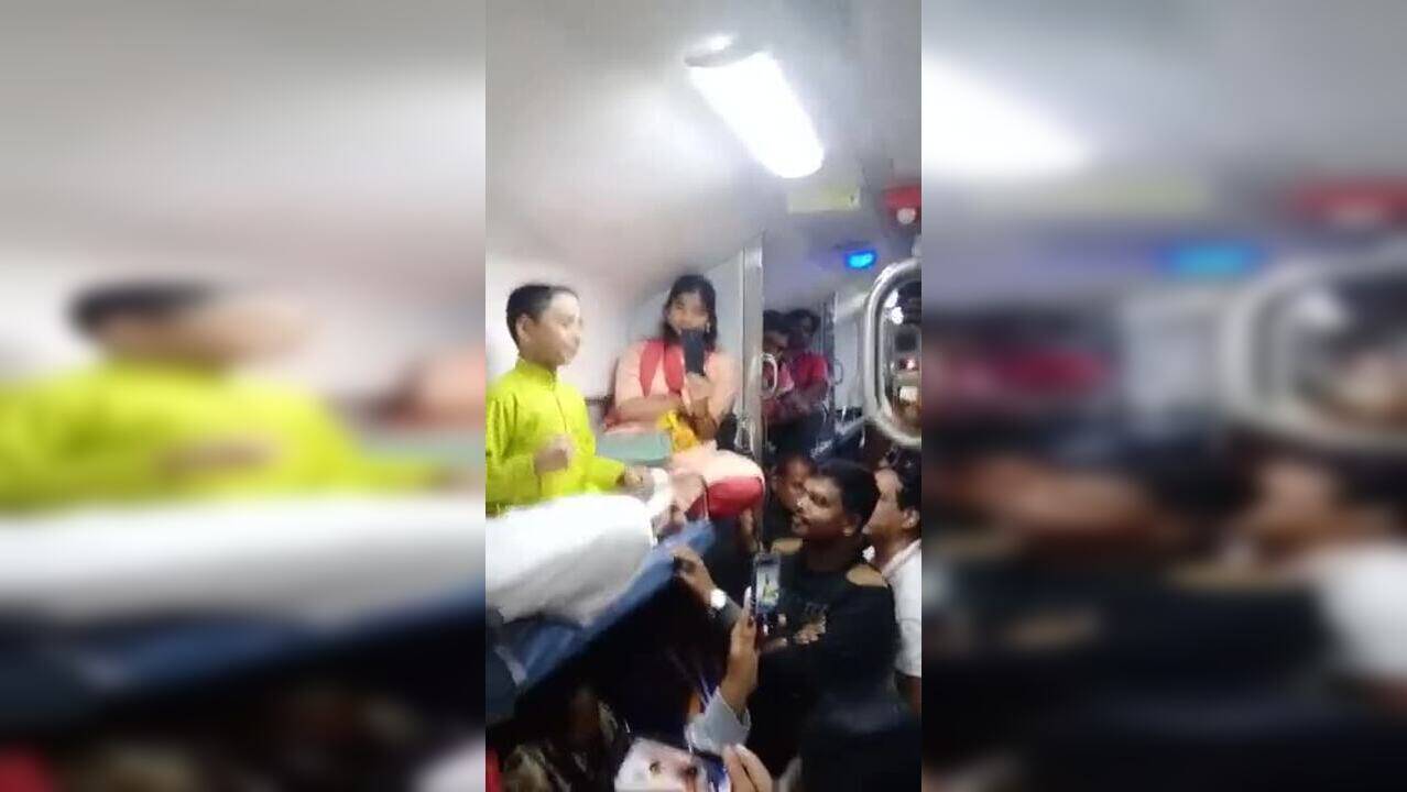 Viral video: 8-year-old Chennai boy sings classical song on train | Times Now