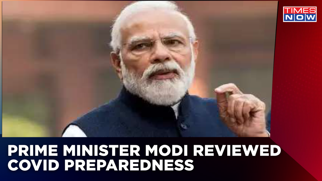 PM Modi Conducts A High level Meeting To Examine The Situation And ...