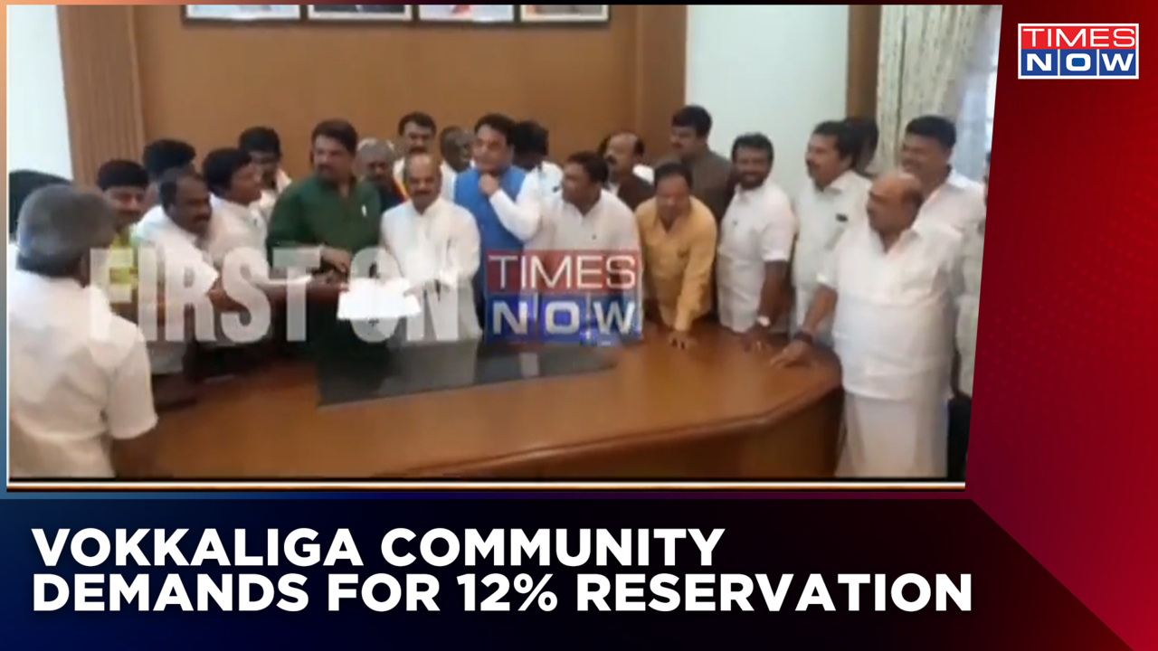 Vokkaliga Community Demands For 12% Reservation Quota, BJP Ministers ...