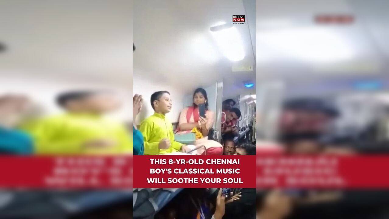 Chennai Boy Captivates Train Passengers with His ‘Classical Concert ...