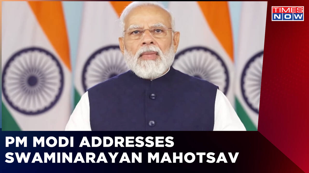 Prime Minister Modi Virtually Addresses 75th 'Amrut Mahotsav' of Swaminarayan Gurukul Sansthan ...