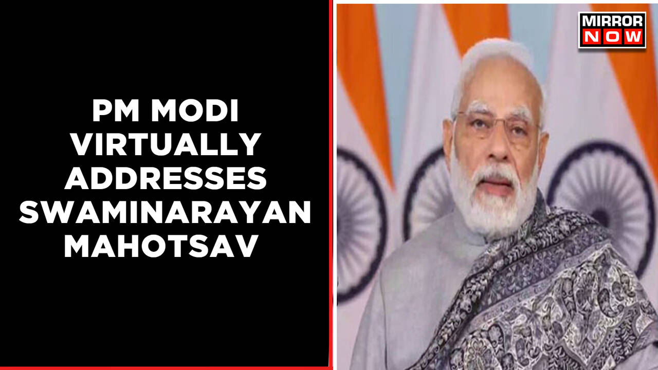 PM Narendra Modi Virtually Addresses 'Amrut Mahotsav' Of Swaminarayan Gurukul Sansthan | Mirror ...