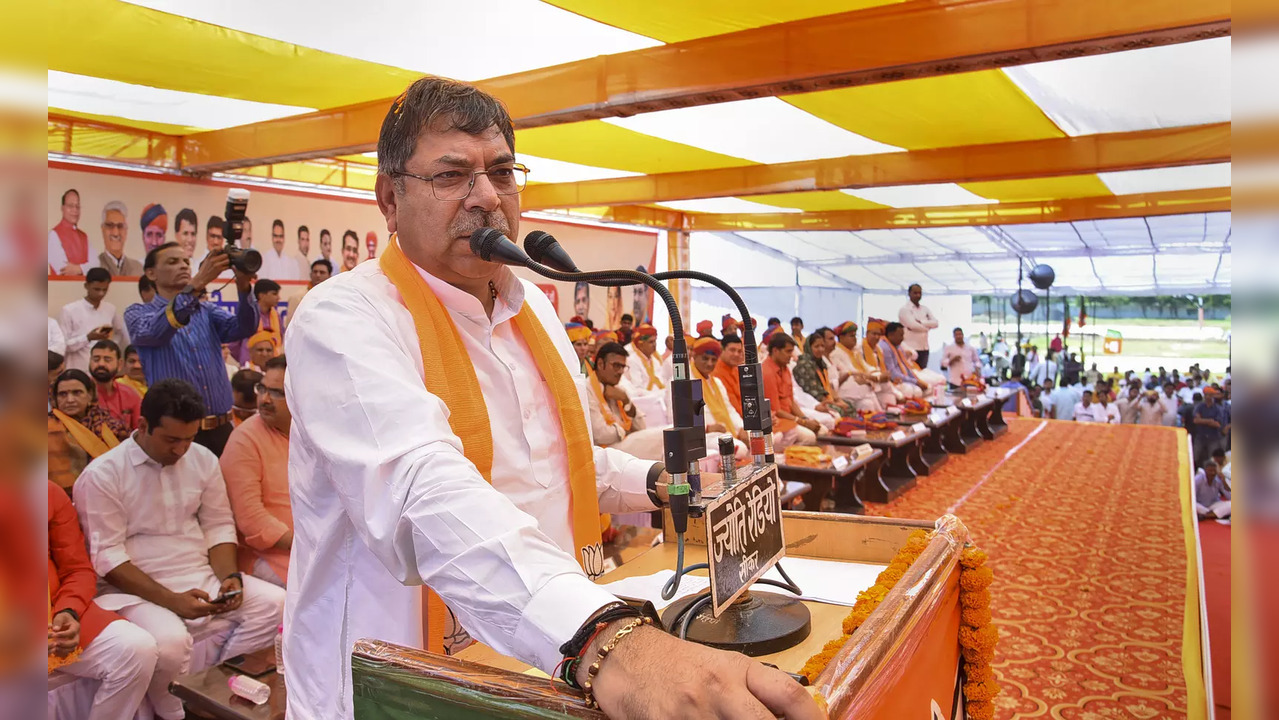 'Congress most averse to Ram': Satish Poonia slams party over Gehlot ...