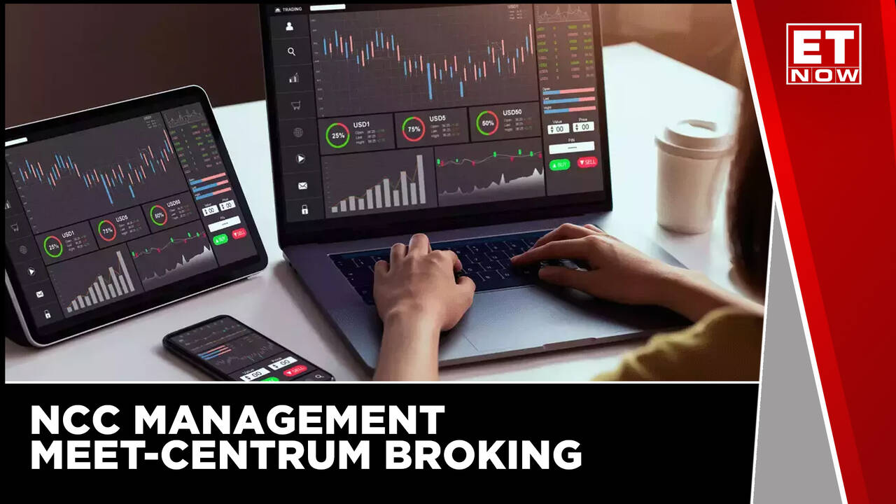 NCC Management Meet-Centrum Broking | ET Now | Latest Updates ...