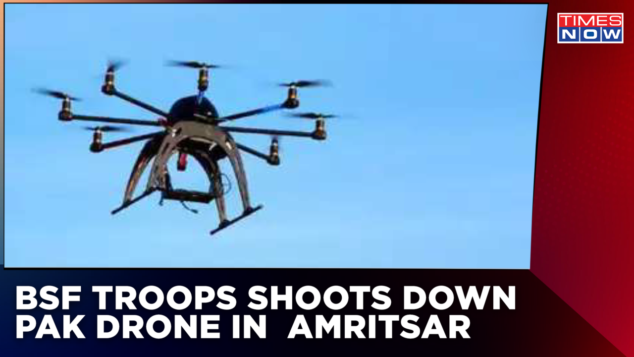 Pakistans Drone Shot Down By BSF In Punjab | Infiltration Bid Foiled In Amritsar | Times Now ...