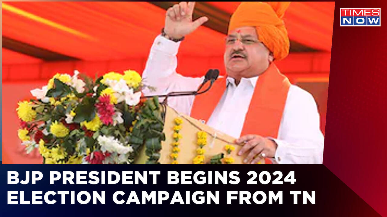 JP Nadda Leads BJP's Mission 2024, Kicks Off Campaign In Tamil Nadu ...