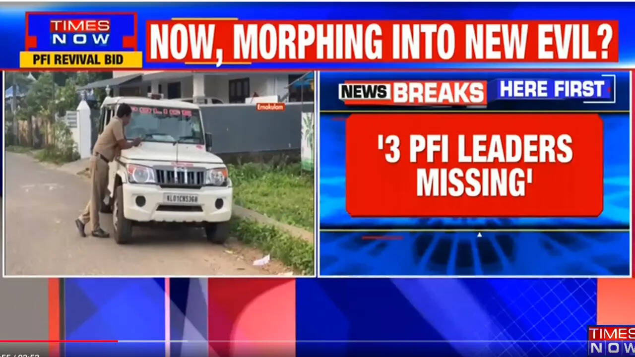 NIA crackdown on PFI: Inside leak suspected as 3 leaders manage to flee ...