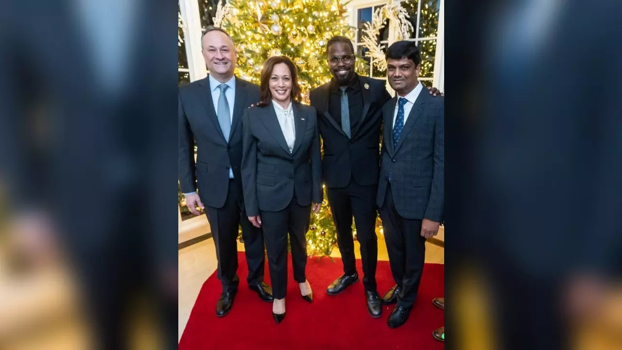 Kamala Harris: Indian delegation from Shyamala Gopalan Educational ...