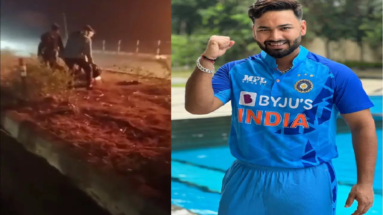 [WATCH] Injured Rishabh Pant lying on road after meeting accident in ...