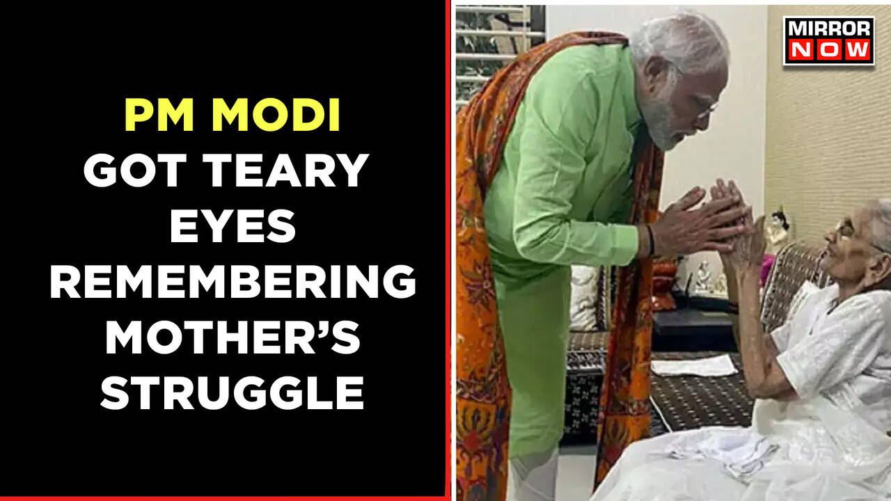 PM Modi Highlights Lessons Learnt From Mother Heeraben | Heeraba Passes ...