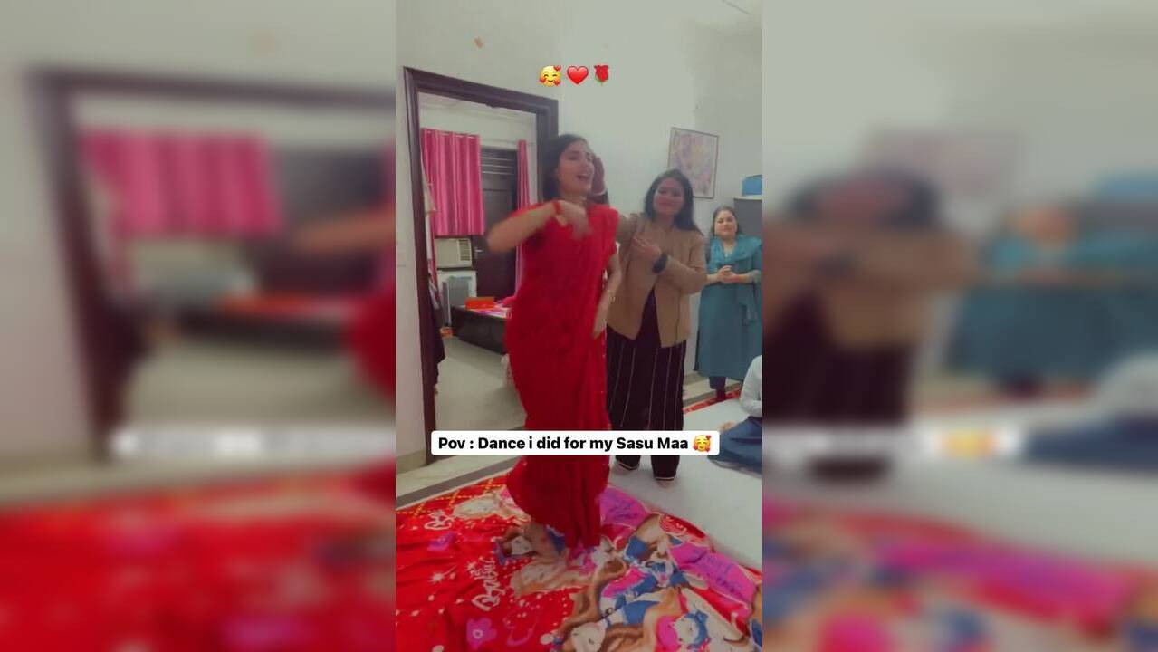Woman does impromptu dance on Maiyya Yashoda for sasu ma, heartwarming ...