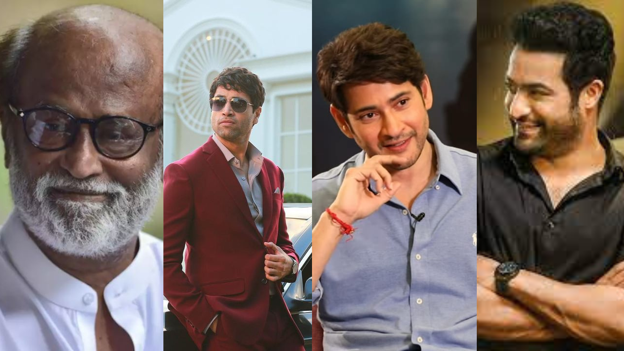 Rajinikanth, Chiranjeevi, Jr NTR, Adivi Sesh, Mahesh Babu and others, South stars wish fans ...