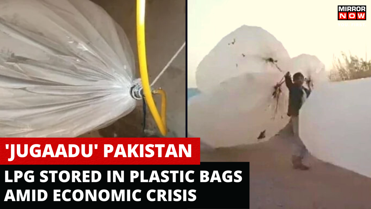 Amid Economic Crisis, Pakistan Resorts to Plastic Bags to Store LPG Due ...